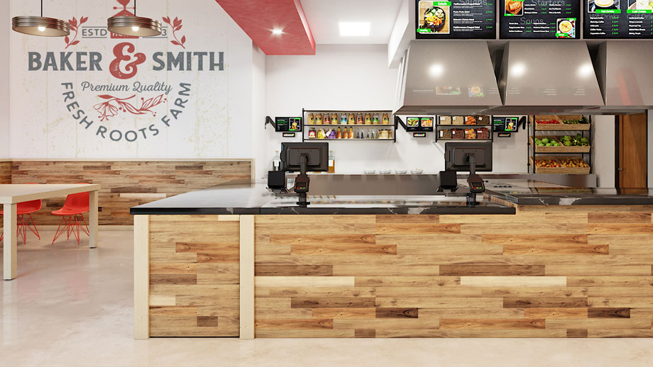 Service Counter Design